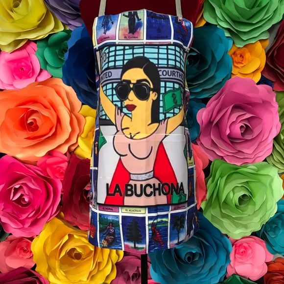 mexicotodocorazon | Other | Mexican Lottery Apron The Buchonadouble ...